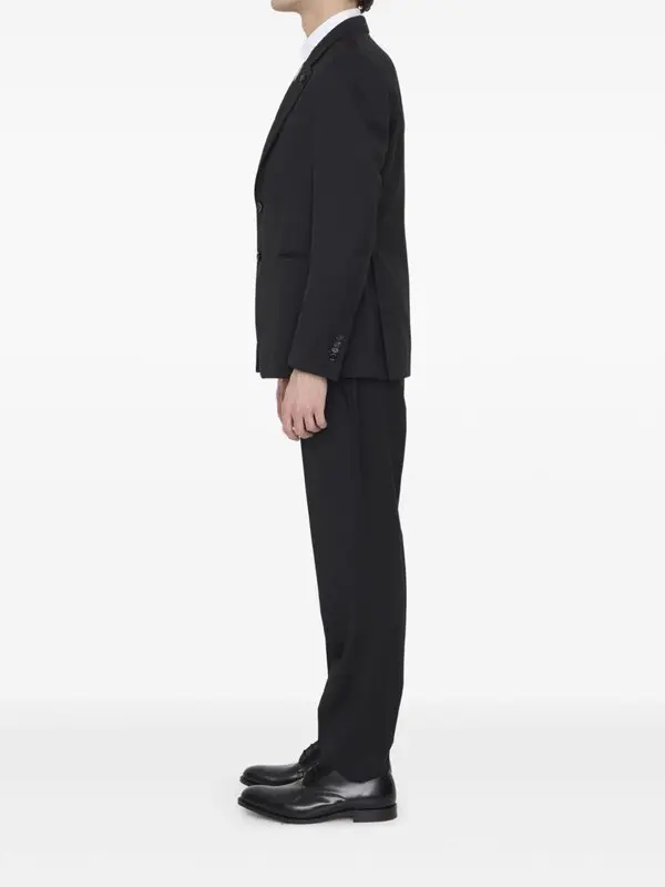 LARDINI Wool Suit - Black