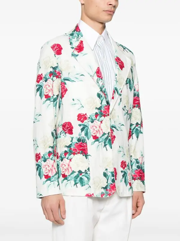FURSAC Light Flower-print Blazer