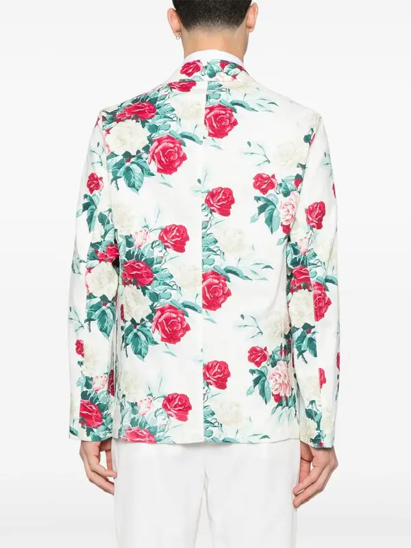 FURSAC Light Flower-print Blazer