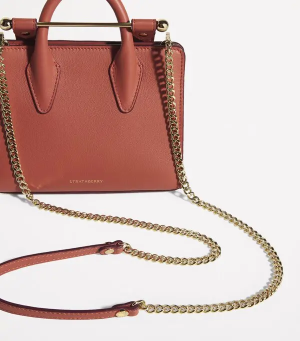 Strathberry Nano Leather Tote