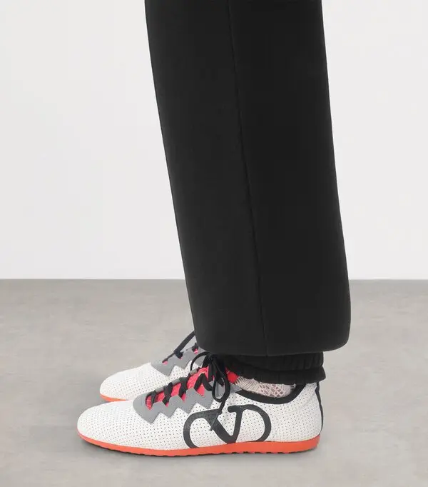 Valentino Garavani Cotton Chez Sweatpants