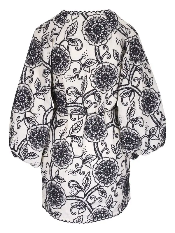 Zimmermann Tallow Mini Dress