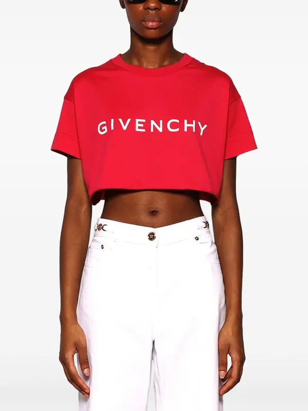 Givenchy Cropped T-shirt
