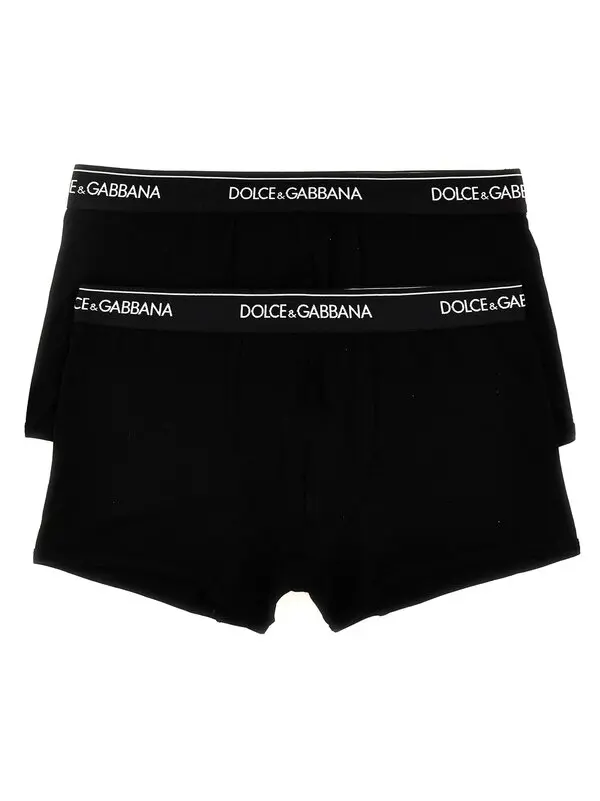 Dolce & Gabbana Box 2 Boxers - Black