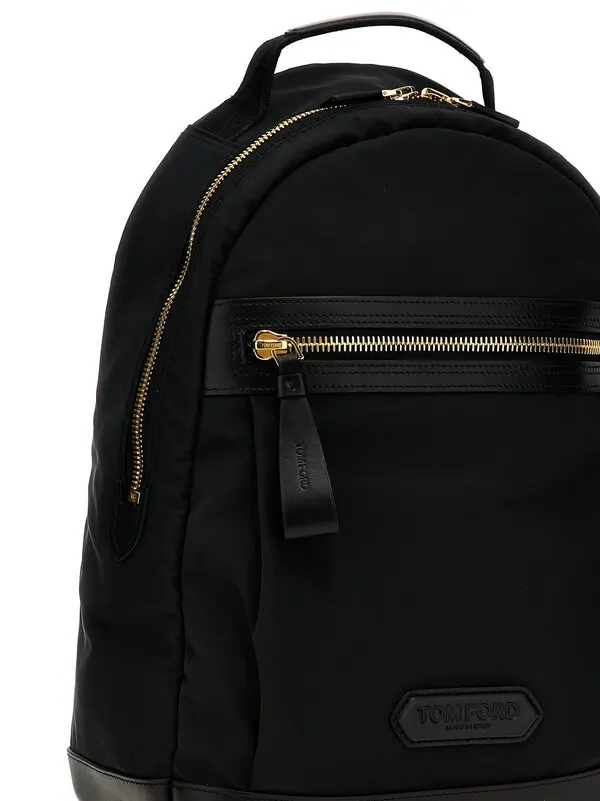 TOM FORD Logo Backpack - Black