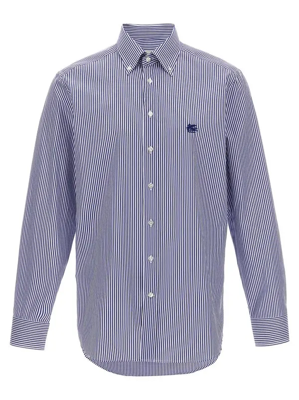 Etro Pegaso' Striped Shirt