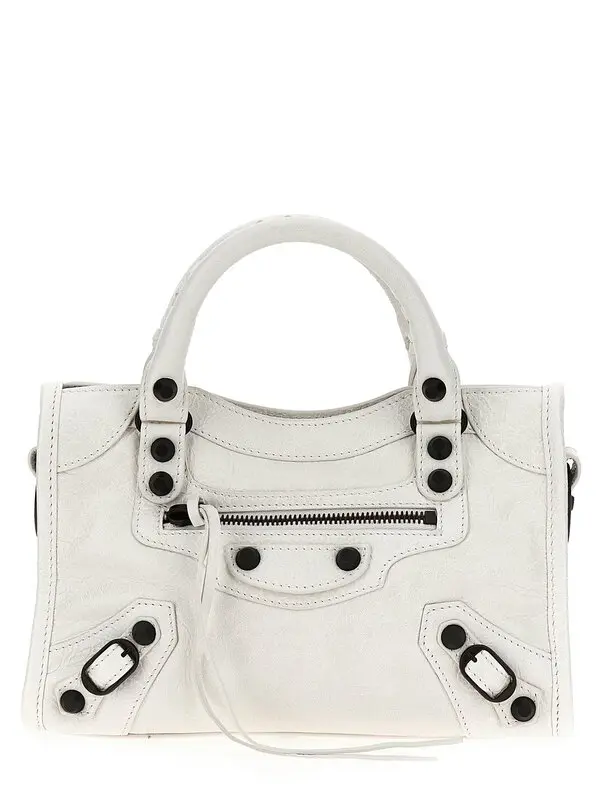 Balenciaga Le City Mini Handbag - White