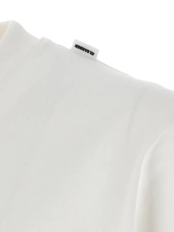 JIL SANDER Basic T Shirt - White