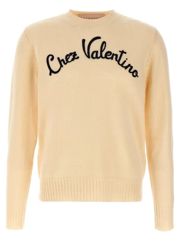 Valentino Garavani Chez Sweater - White