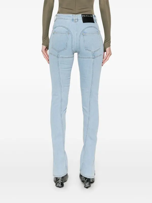 MUGLER Seam-detail Jeans