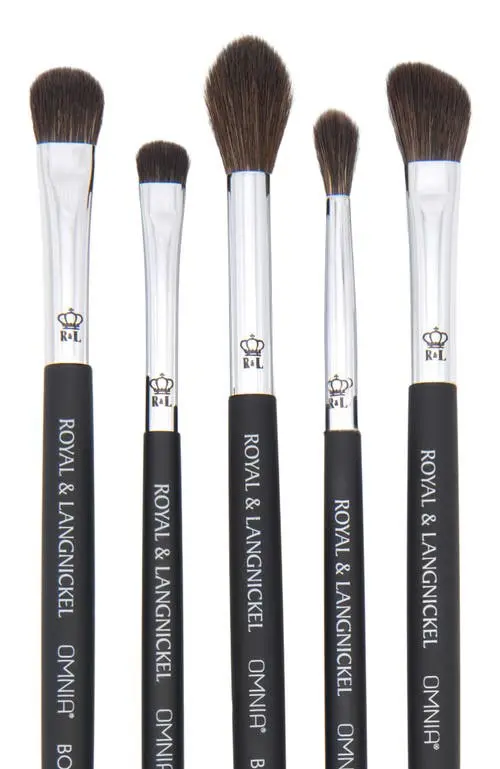 OMNIA BRUSH Pro Blending 5pc Makeup Brush Set