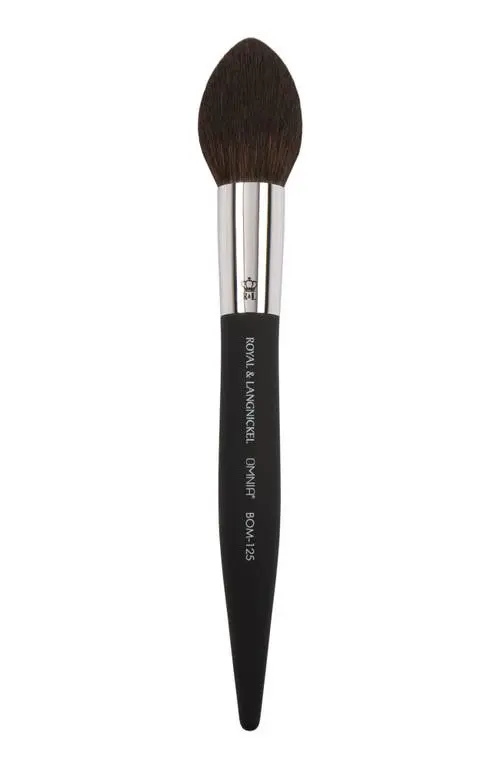 OMNIA BRUSH Pro Small Pointed Blush Makeup Brush - Black