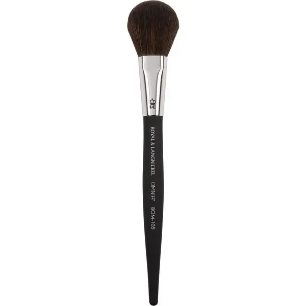 OMNIA BRUSH Pro Rounded Powder Makeup Brush - Black