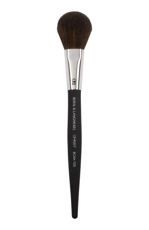 OMNIA BRUSH Pro Rounded Powder Makeup Brush - Black