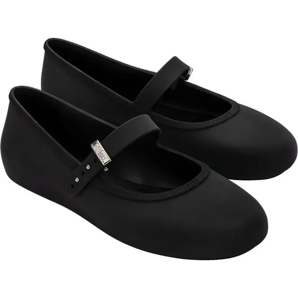 Melissa Soft Ballerina Flat - Black