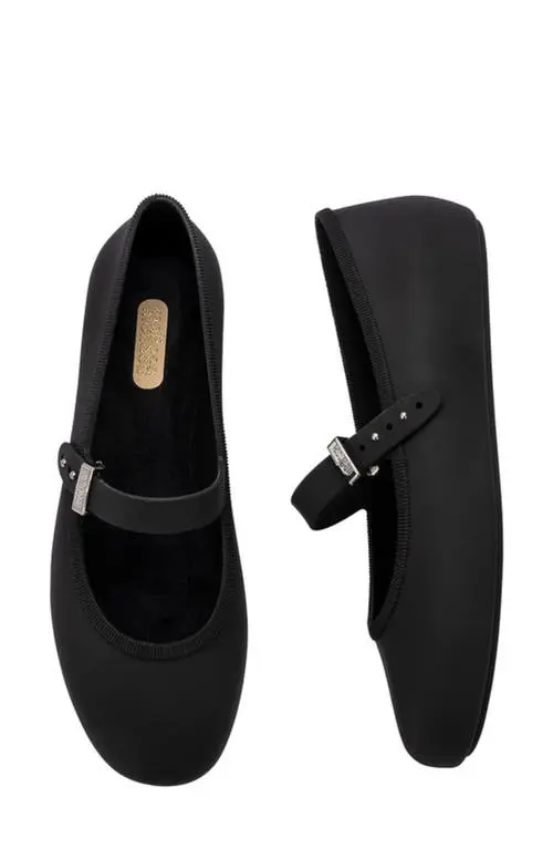 Melissa Soft Ballerina Flat - Black