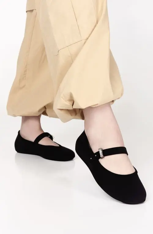 Melissa Soft Ballerina Flat - Black