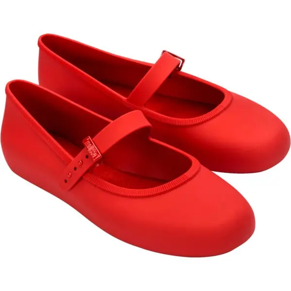 Melissa Soft Ballerina Flat - Red