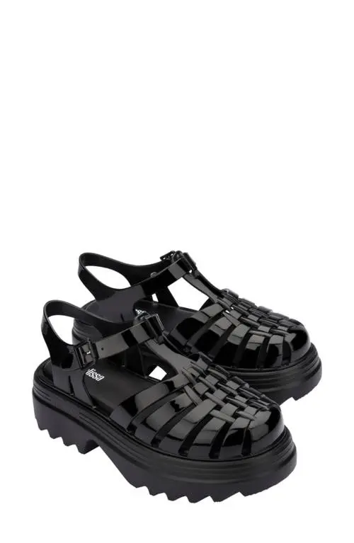 Melissa Possession Platform Ii Sandal - Black