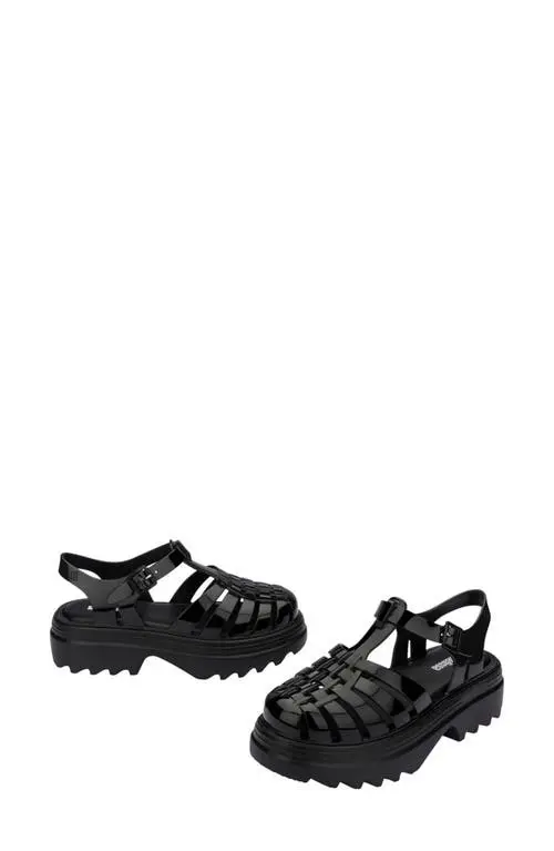 Melissa Possession Platform Ii Sandal - Black