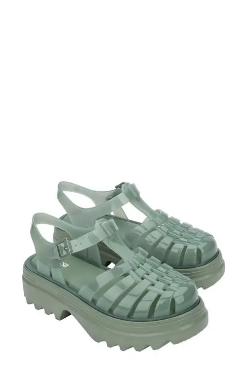 Melissa Possession Platform Ii Sandal - Green