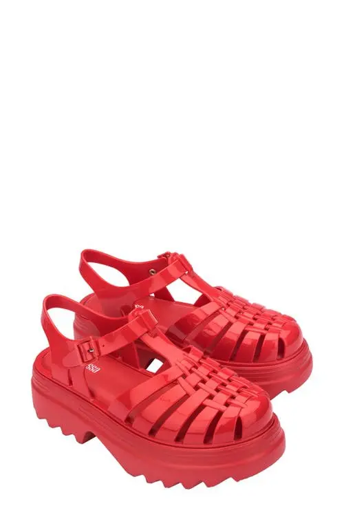 Melissa Possession Platform Ii Sandal - Red