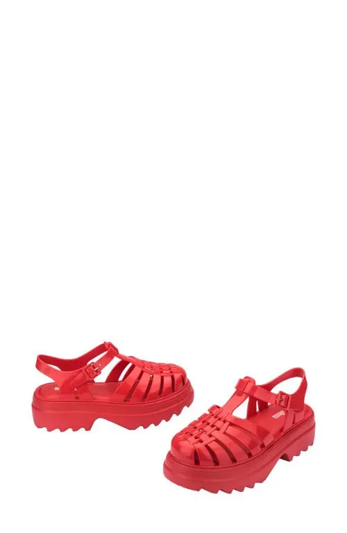 Melissa Possession Platform Ii Sandal - Red