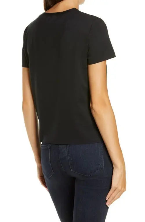 Commando Essential Crewneck Tee - Black