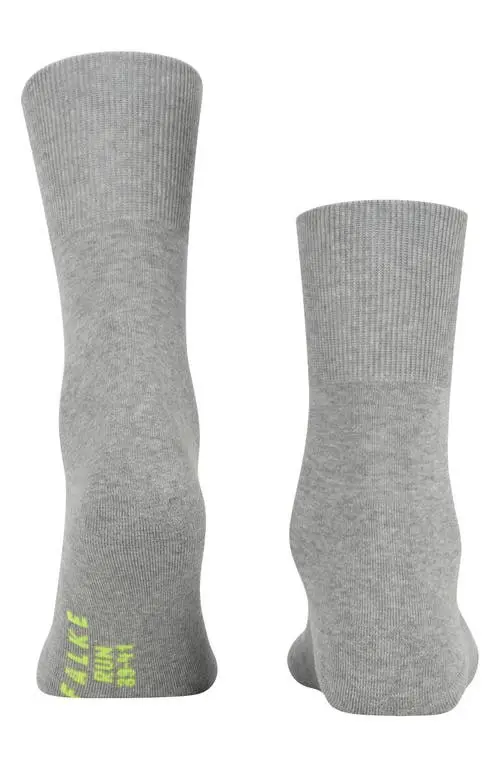 Falke Run Crew Socks - Light Grey