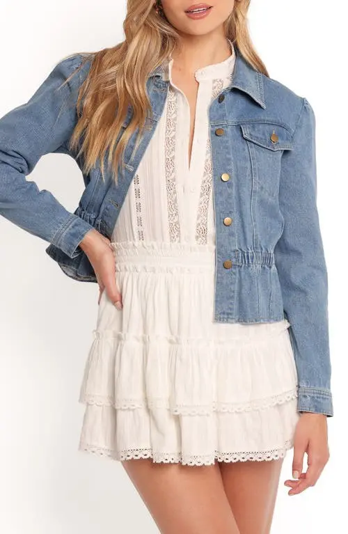 PETAL & PUP Raine Peplum Jacket