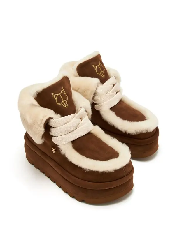 NAKED WOLFE Bambi Boots - Brown