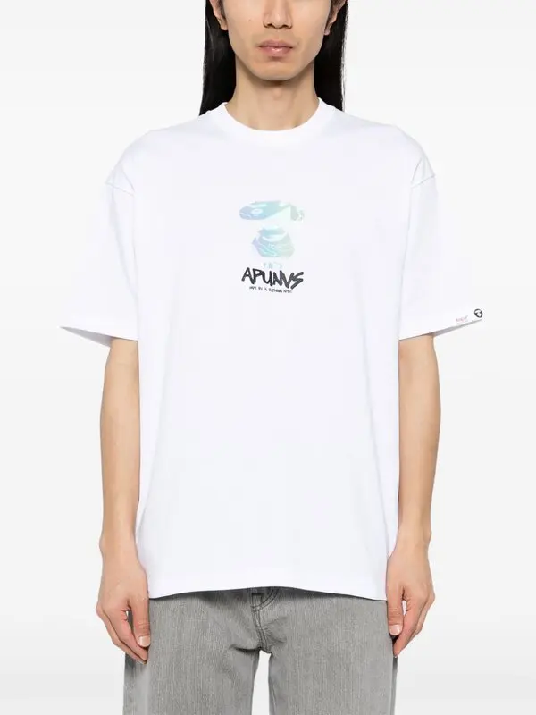 AAPE BY *A BATHING APE Logo-print T-shirt
