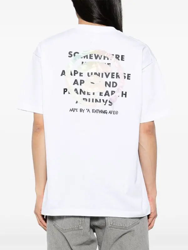 AAPE BY *A BATHING APE Logo-print T-shirt
