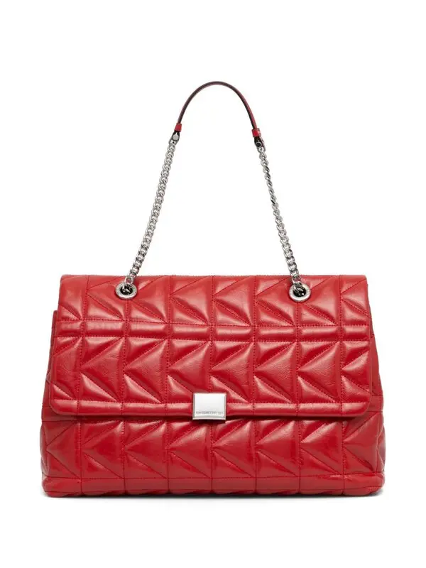 Karl Lagerfeld K/kuilt Large Tote Bag - Red