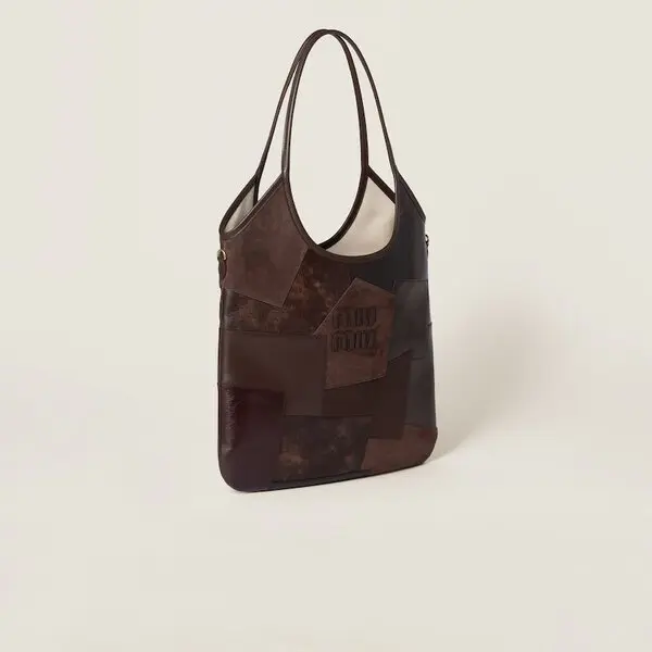 Miu Miu Ivy Leather Patchwork Bag