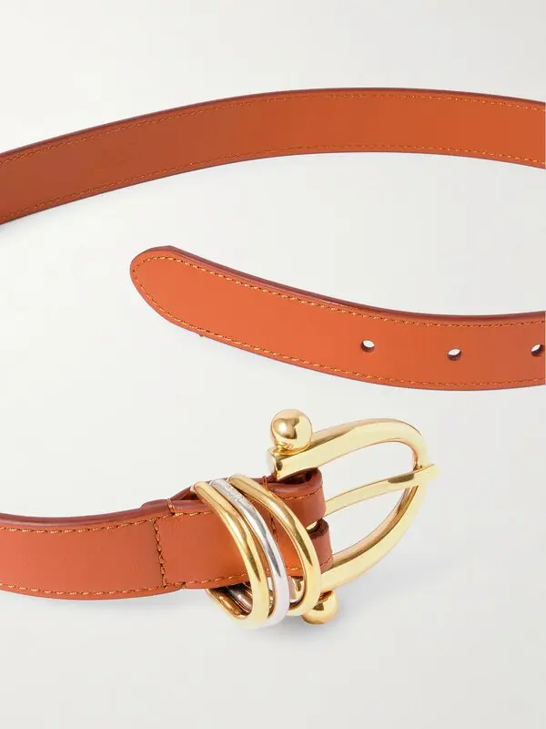 Chloé Bracelet Leather Belt - Brown