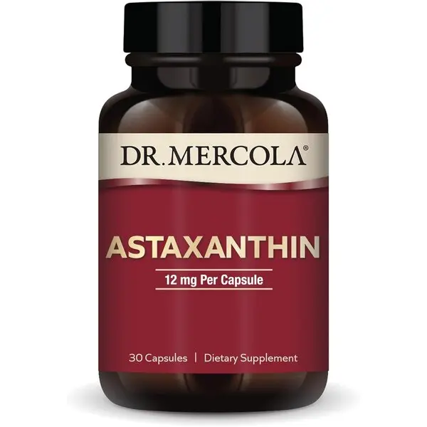 DR. MERCOLA Astaxanthin 12mg 30 Capsules - One-color