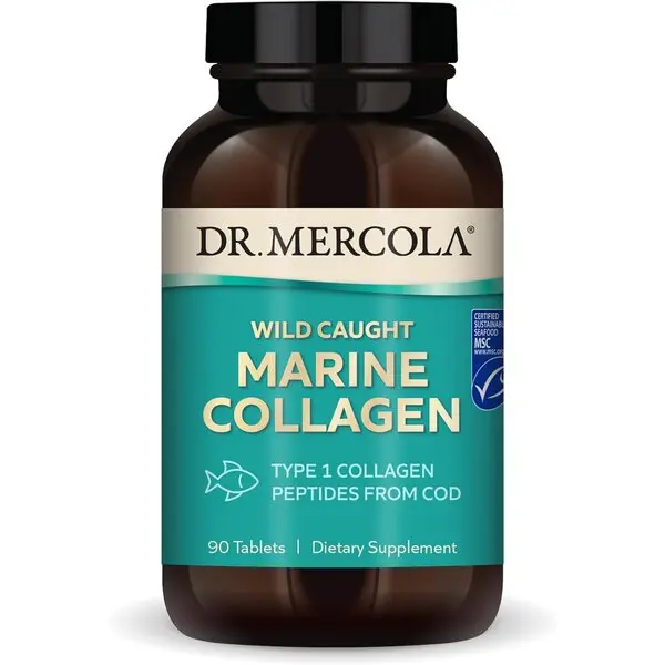 DR. MERCOLA Marine Collagen 90 Tablets - One-color