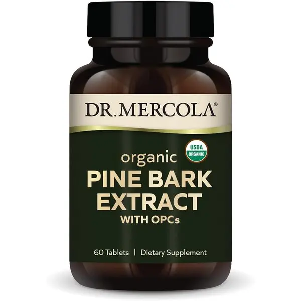 DR. MERCOLA Organic Pine Park Extract 60 Tablets