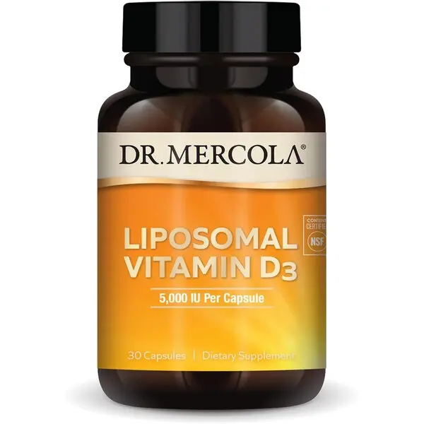 DR. MERCOLA Liposomal Vitamin D 5000iu 30 Capsules - One-color