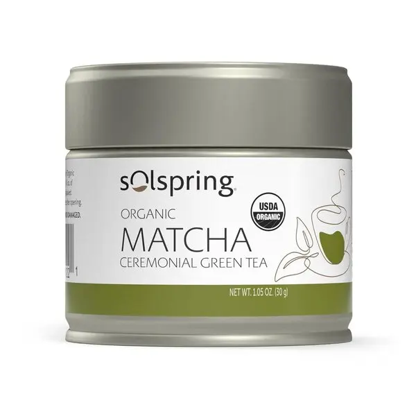 DR. MERCOLA Solspring Organic Matcha Ceremonial Green Tea 30 Grams - One-color