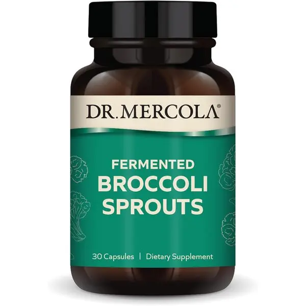 DR. MERCOLA Fermented Broccoli Sprouts 30 Capsules - One-color