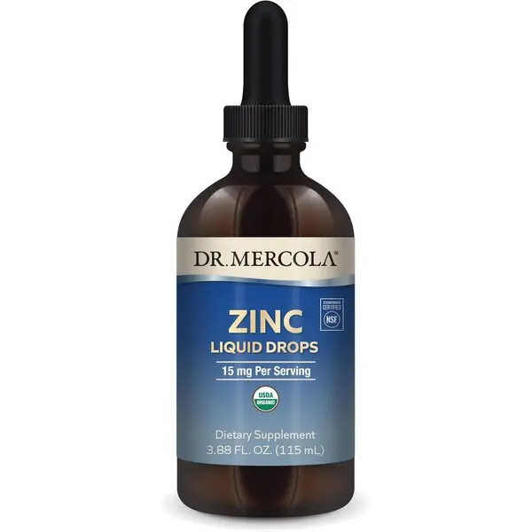 DR. MERCOLA Zinc Liquid Drops 115 Milliliters - One-color
