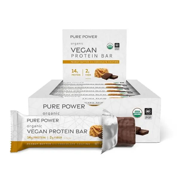 DR. MERCOLA Pure Power Peanut Butter Bars 12 Bars - One-color