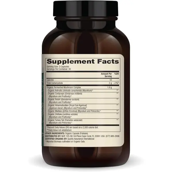 DR. MERCOLA Fermented Mushroom Complex 90 Capsules