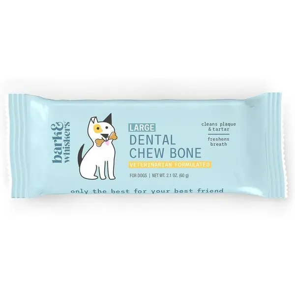 DR. MERCOLA Dog Dental Chew Bones Large 12 Chewables