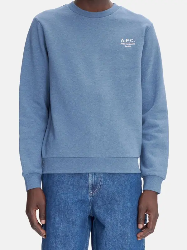 A.p.c. Sweatshirt - Gnawed Blue