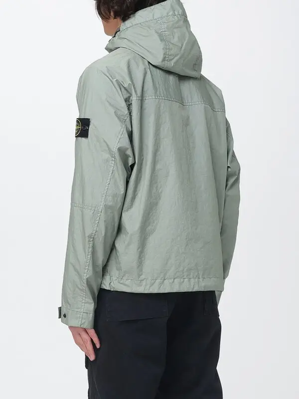 Stone Island Lightweight Zip-up Jacket - Green