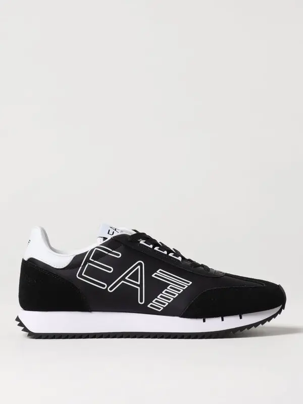 EA7 Low Top Sneakers - Black 1