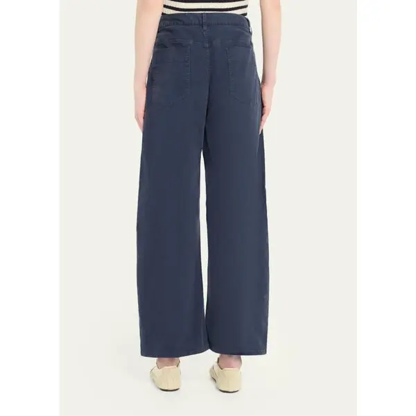 NILI LOTAN Tribeca Straight Leg Pants - Cabernet
